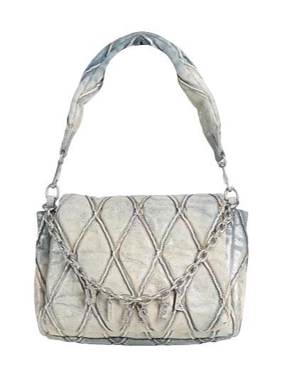 DIESEL® Minimalist Glossy Denim Bag - Blue