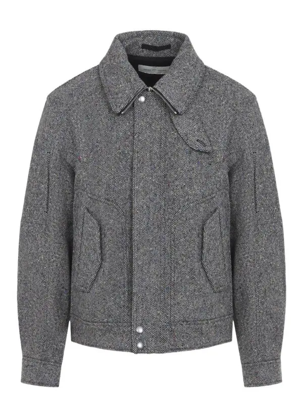 Dries Van Noten Long-sleeve Zip-up Jacket - Black