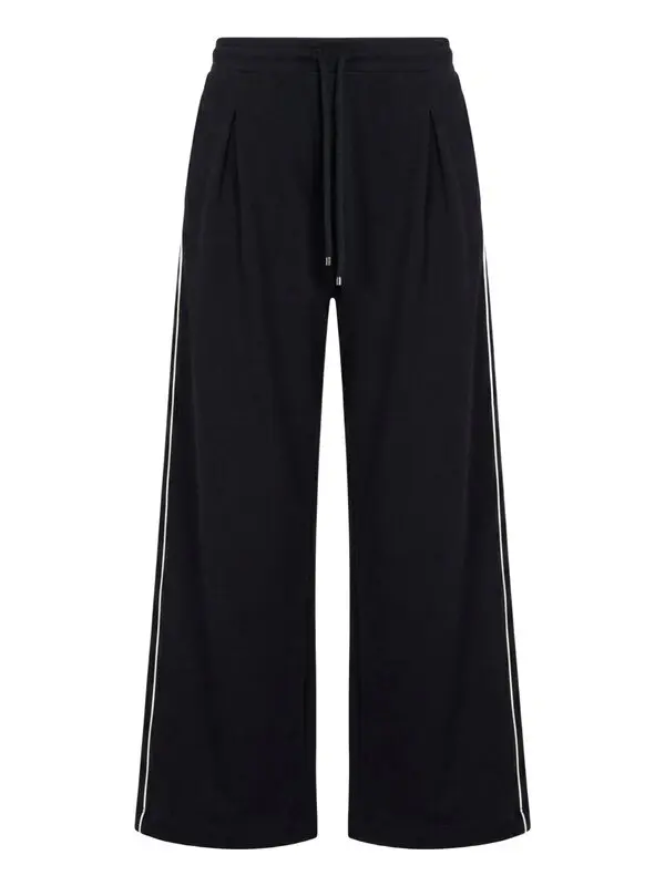Max Mara Minimalist Sports Pants - Black