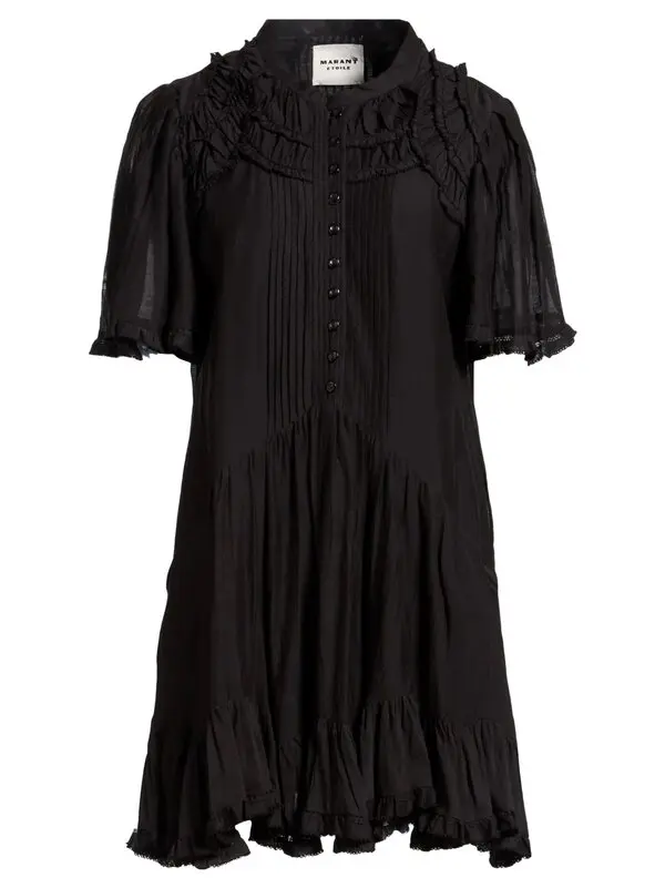 Isabel Marant Étoile Minimalist Solidcolor Dress - Black