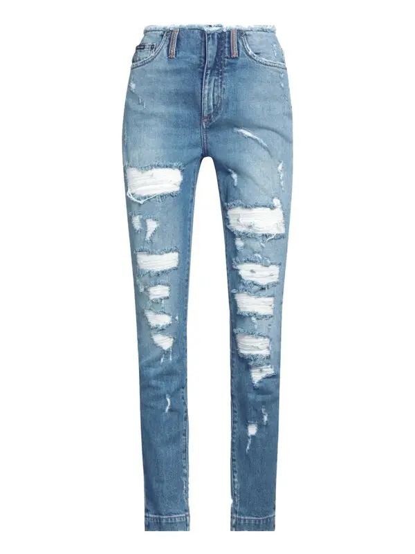 Dolce & Gabbana Mediumblue Slimfit Jeans - Blue