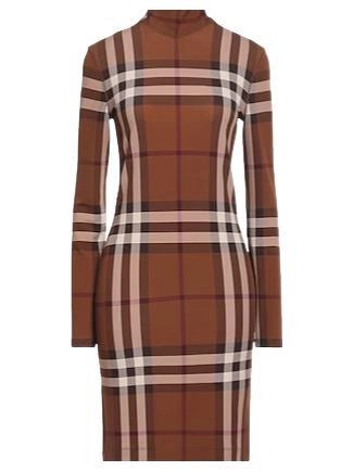 Burberry Sheath Dresses - Brown