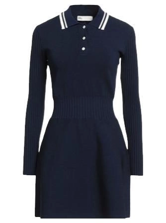 Tory Burch Fitted Knitted Dress - Black