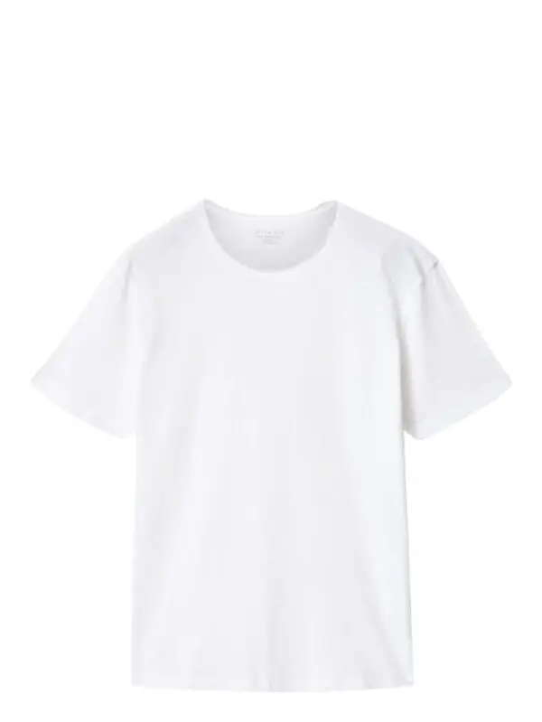 ALLSAINTS Flax Short Sleeve Ramskull T-shirt - Optical White