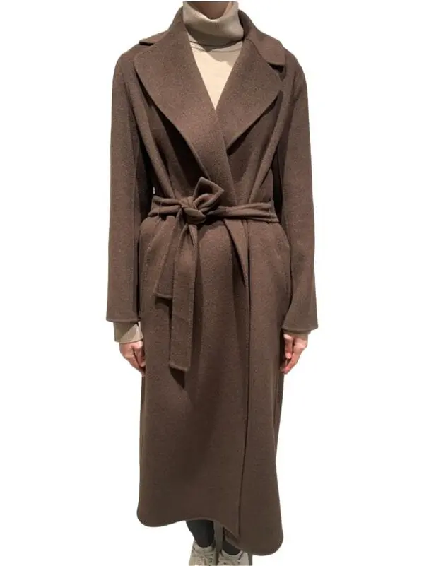 Max Mara Collared Long-sleeved Coat - Yak