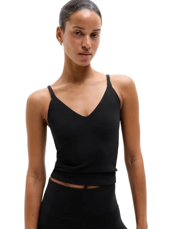 Athleta Intuition Built-in Bra Tank - Black