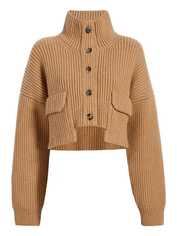Khaite Eita Cardigan - Biscotti