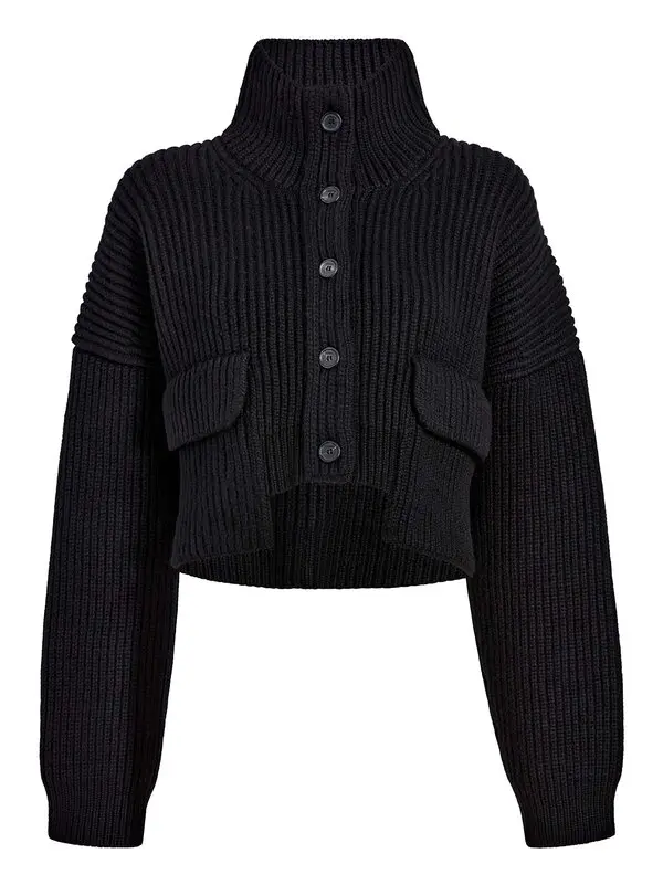 Khaite Eita Cardigan - Black