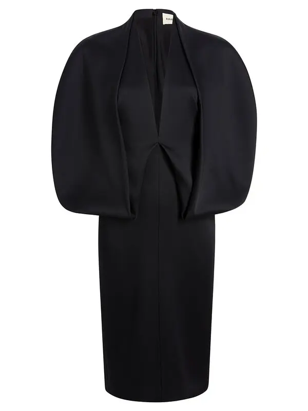 Khaite Dakota Dress - Black