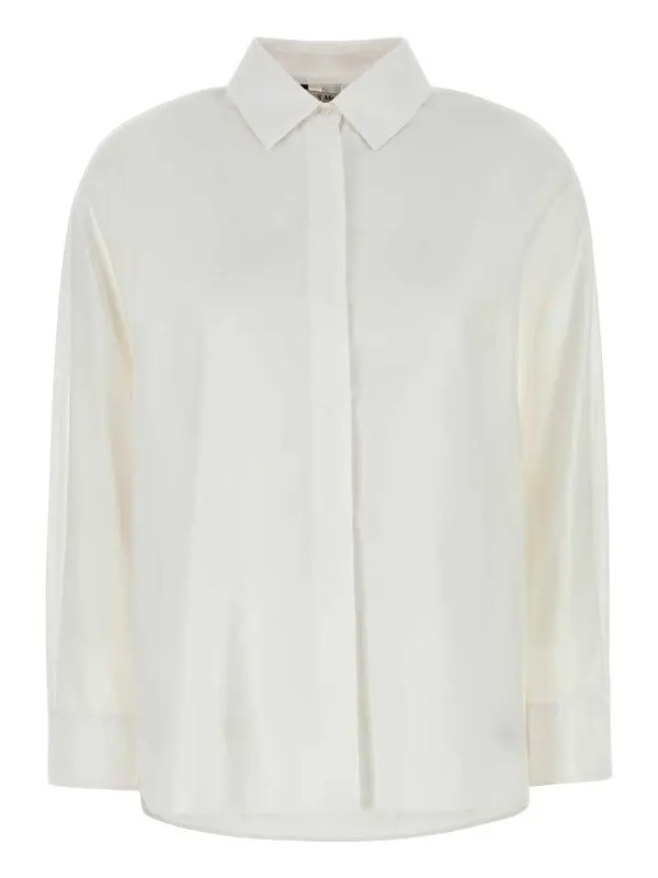 Max Mara Cotton Conero Shirt - White