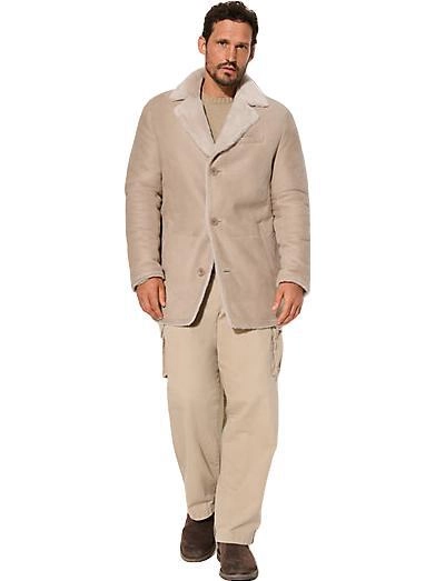 Overland Harris Sheepskin Coat - Beige