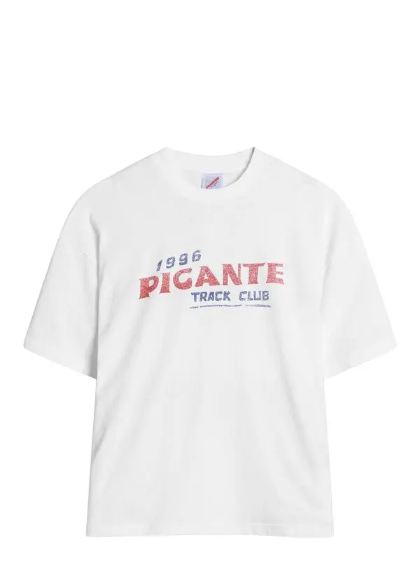 PICANTE Track Club T-shirt - Ivory