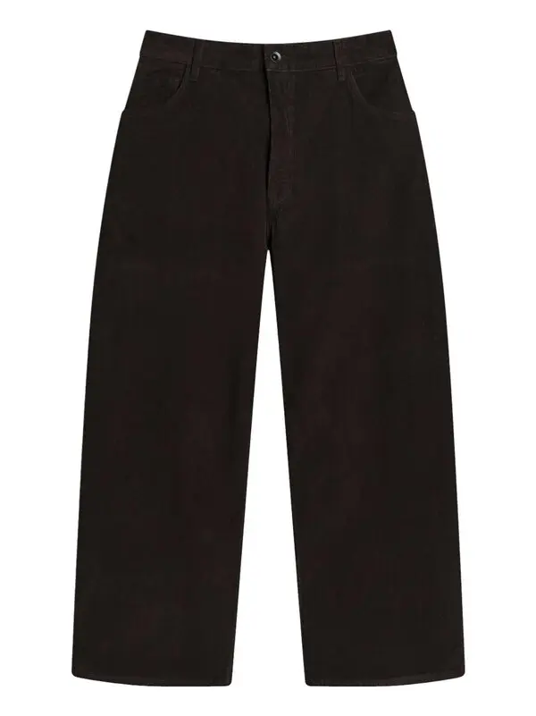 Studio Nicholson Paolo Corduroy Volume Pant - Coffee