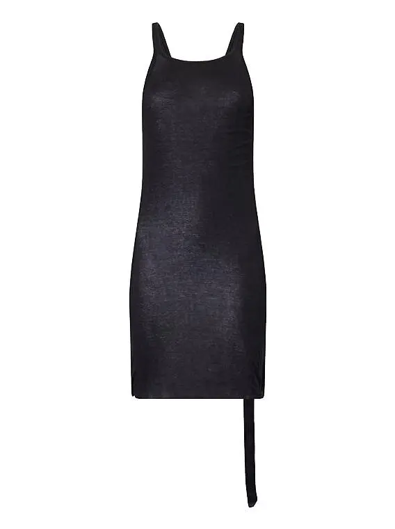 Rick Owens Racerback Cotton Tank Top - Black