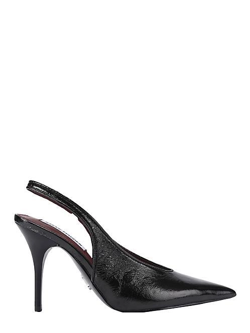 Steve Madden Amdromeda Leather Sling-back Courts - Black