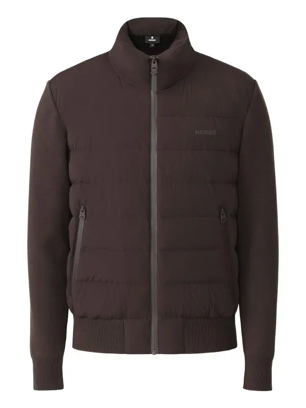Mackage Haney-cityzz Hybrid Light Down Jacket - Coffee