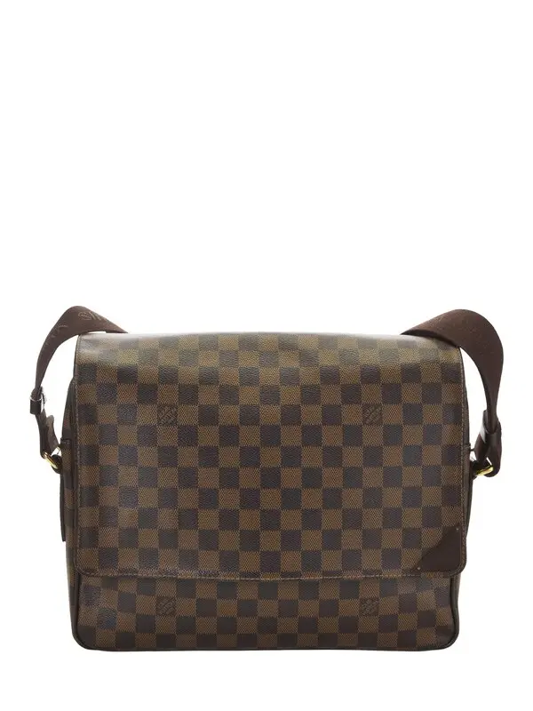 LOUIS VUITTON Damier Ebene Shelton - Brown