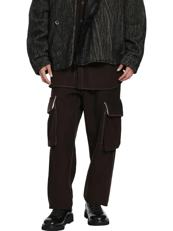UMA WANG Paxton Pants - Brown