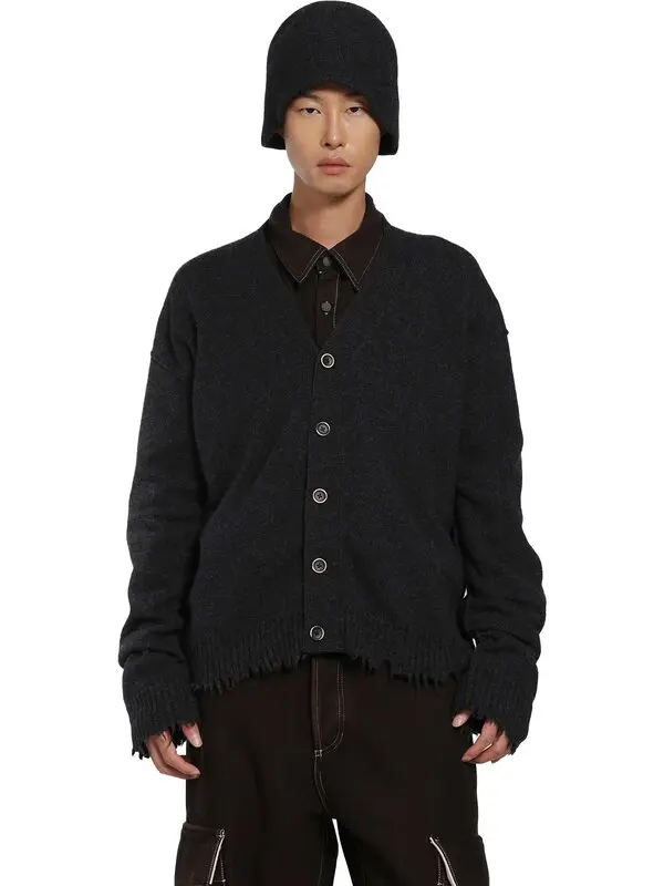 UMA WANG Over Cardigan - Grey