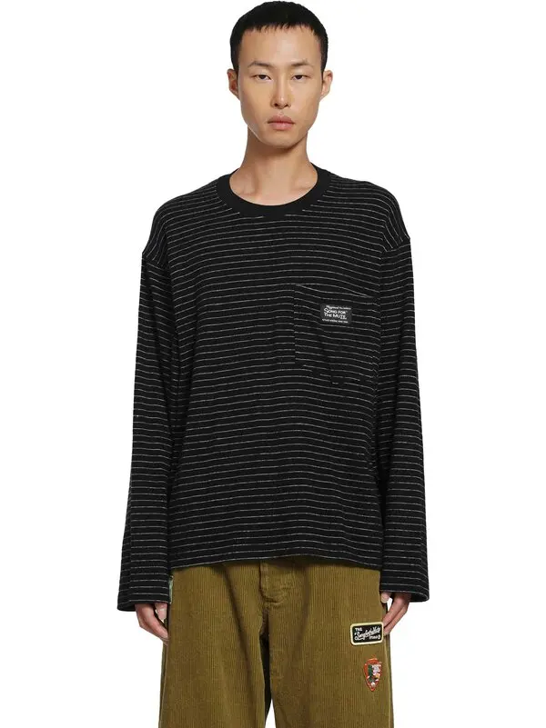 SONG FOR THE MUTE Crewneck Pullover - Black
