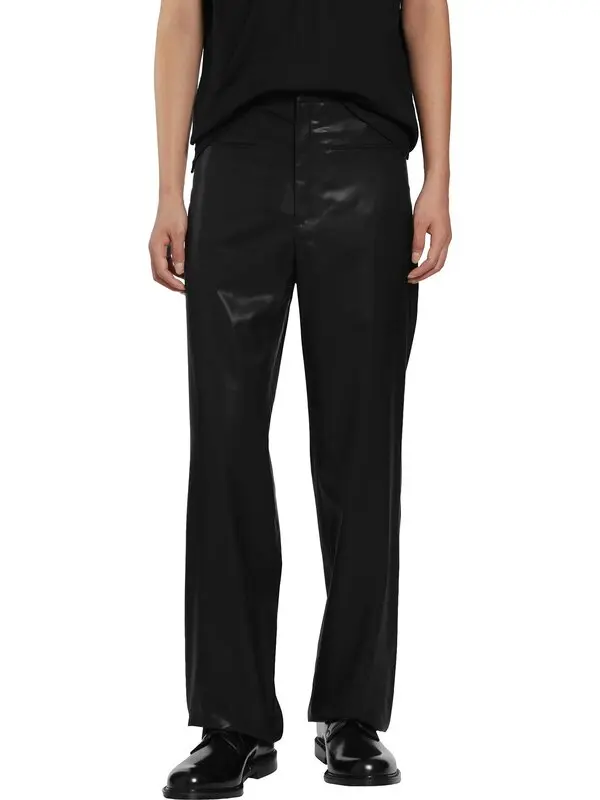 Gucci Chintzed Wool Pants - Black