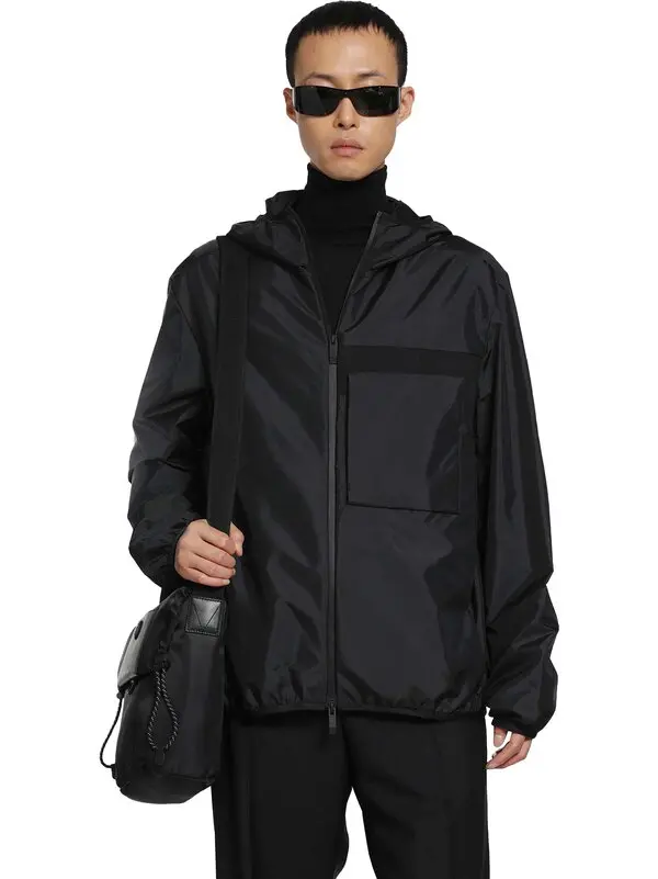 Moncler Fonteghi Hooded Jacket - Black