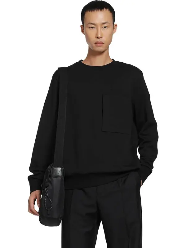 Moncler Logo Sweatshirt - Black