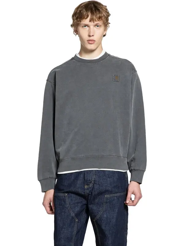 Carhartt Work In Progress Vista Cotton Sweatshirt - Black
