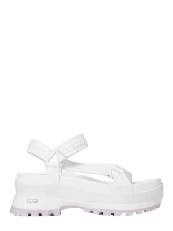 Stella McCartney Trace Platform Strap Sandals - White