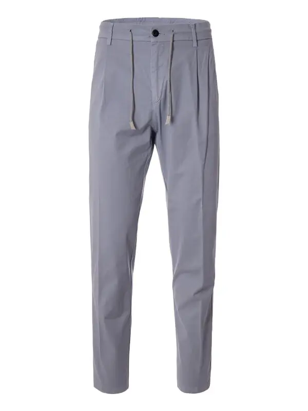 Eleventy Drawstring Waist Pants - Gray