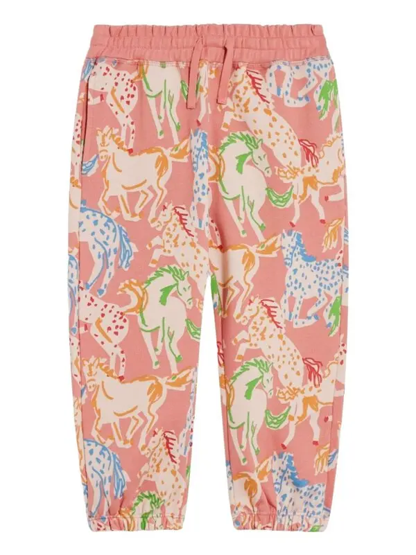 Stella McCartney Drawstring Sweatpants - Pink Multicolor