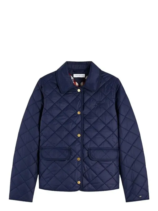 Tommy Hilfiger Quilted Casual Jacket - Navy