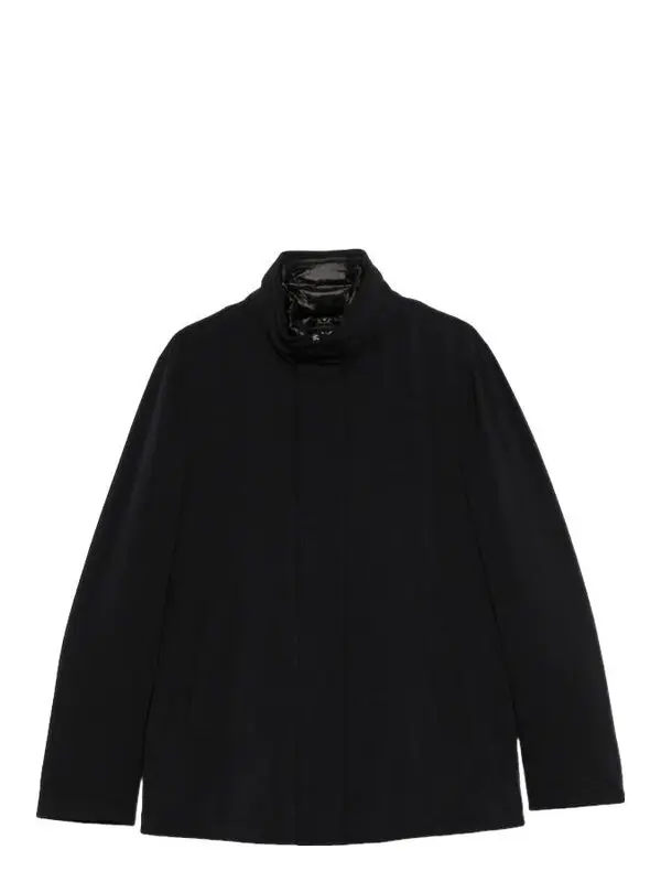 MONTECORE High-neck Zip-up Jacket - Black