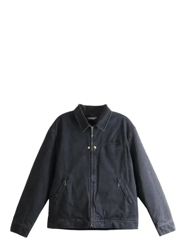 Undercover Long-sleeve Denim Jacket - Black
