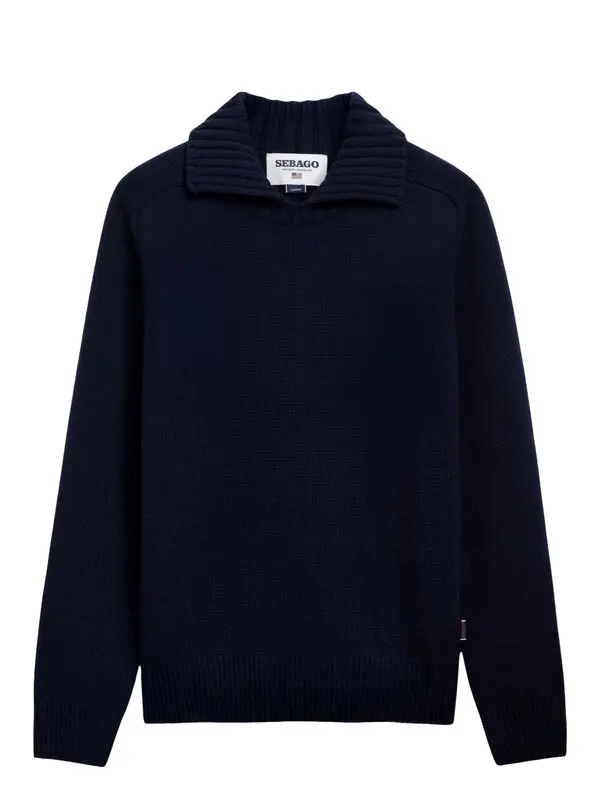 SEBAGO Long-sleeved Sweater - Blue