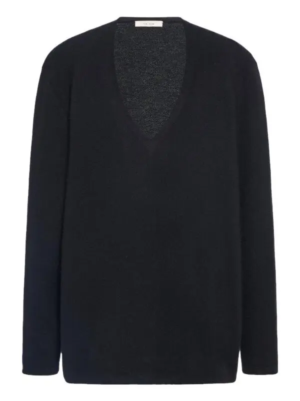 THE ROW Pruin Pullover - Black