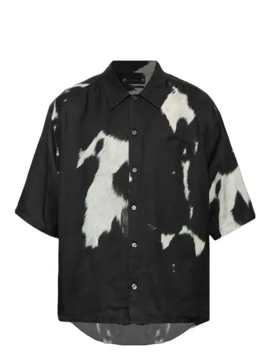 ALLSAINTS Short Sleeve Shirt - Black