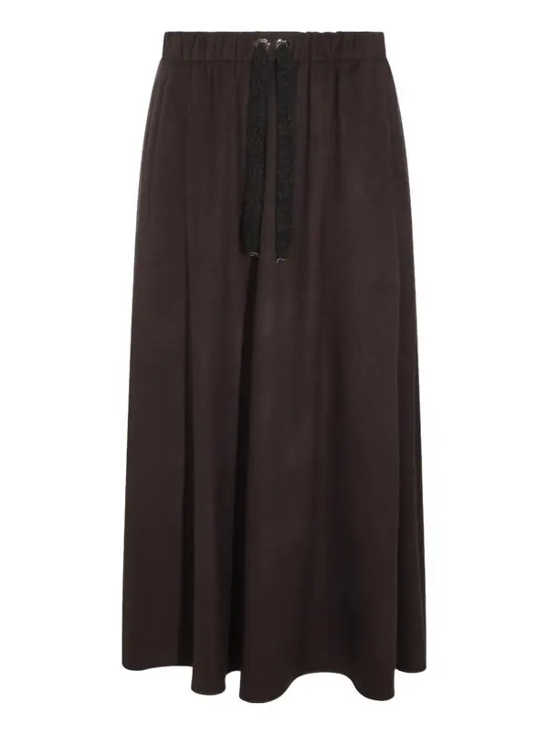 Herno Drawstring Maxi Skirt - No