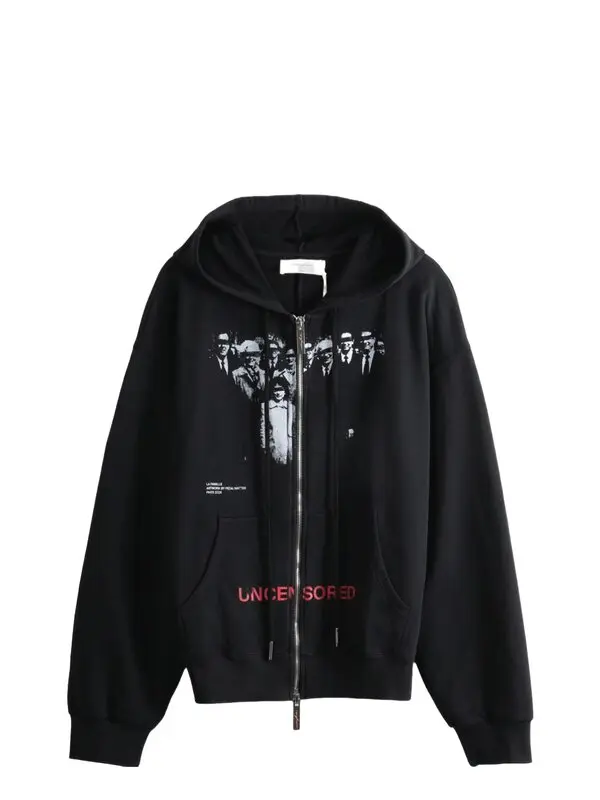 Matieres Fecales Long-sleeve Sweatshirt - Black