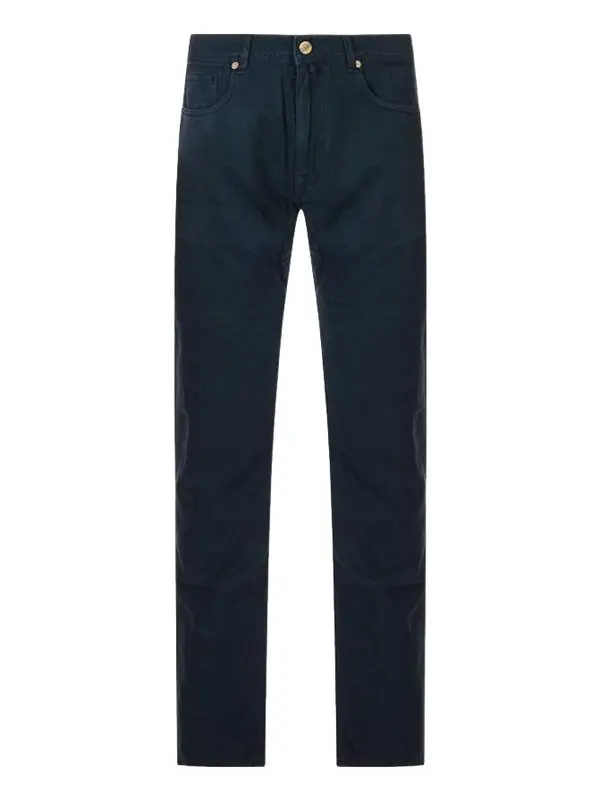 Incotex Straight-leg Casual Pants With Belt Loops - No