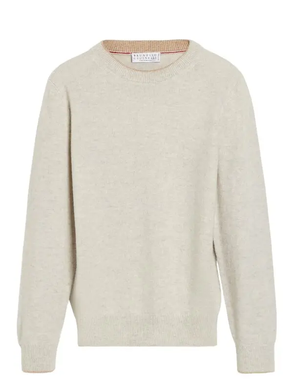 Brunello Cucinelli Crew-neck Sweater - Fog