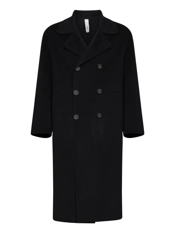 HEVO Long-sleeved Coat - Black