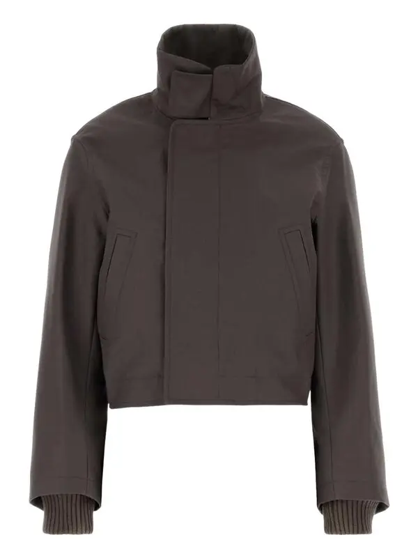 Victoria Beckham Long-sleeved Casual Jacket - Brown