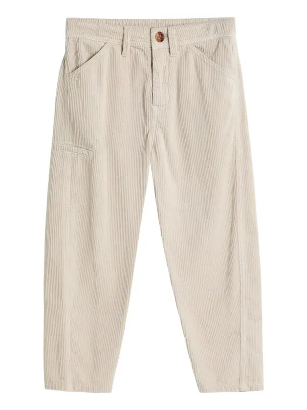 Brunello Cucinelli Corduroy Ergonomic Trousers - Panama