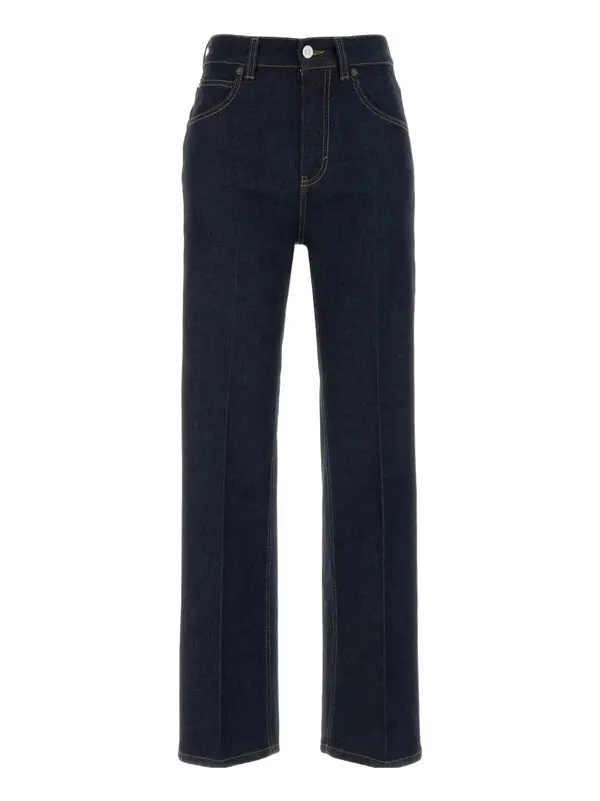 Victoria Beckham Straight Leg Jeans - Navy