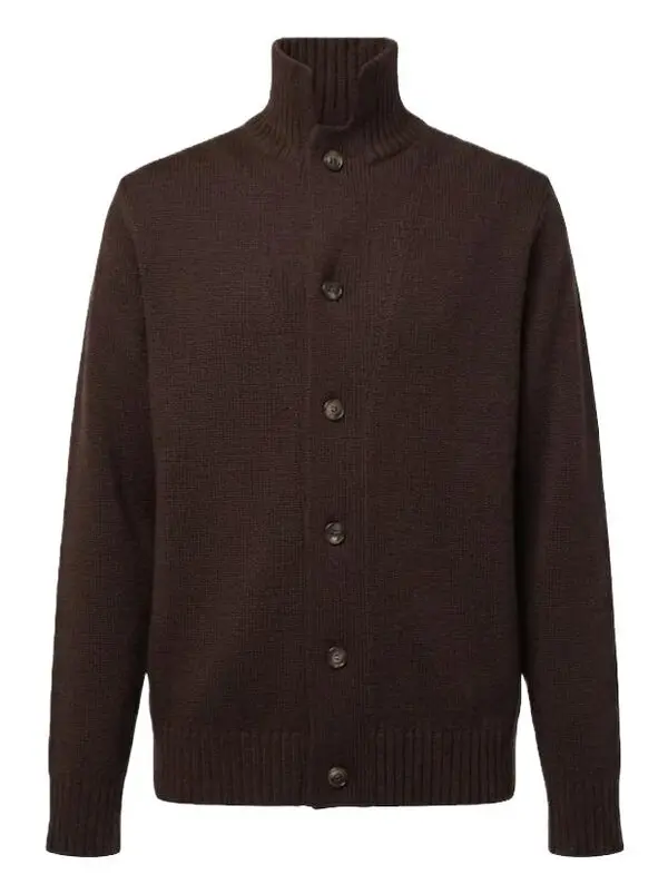 ZANONE Button-up Cardigan - Black