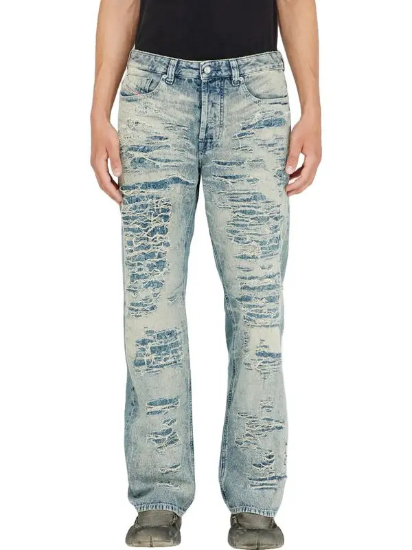 DIESEL® 1980 D-eeper Relaxed Regular Waist Jeans - Blue
