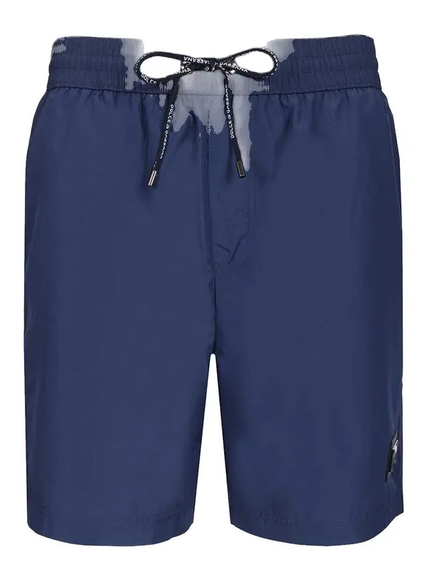 Dolce & Gabbana Nylon Shorts - Blue