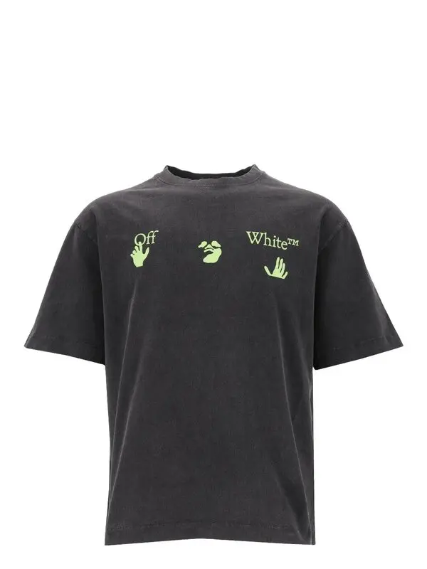 Off-White Bacco Arrow Skate T-shirt - Black