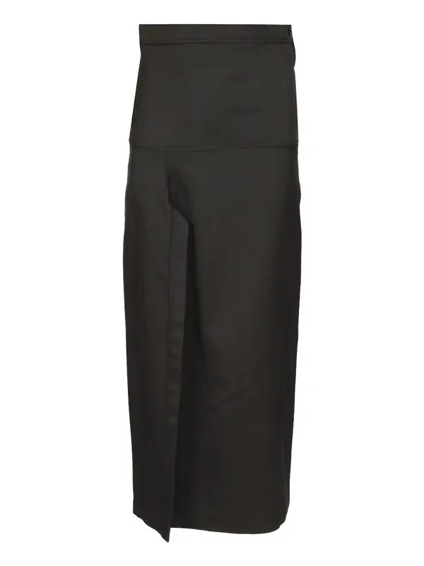 LEMAIRE Midi Skirt - Black